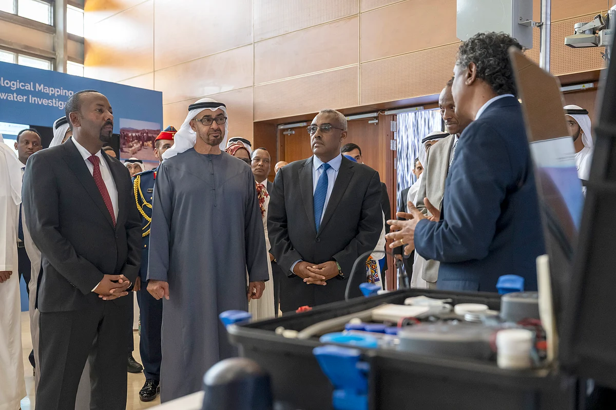 Watch: UAE President attends inauguration of Water and Energy ...