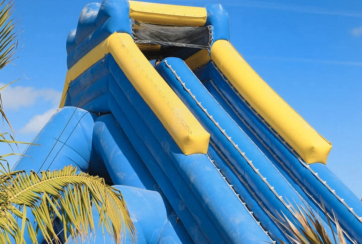 8-year-old girl dies after 'overcrowded' inflatable water slide ...