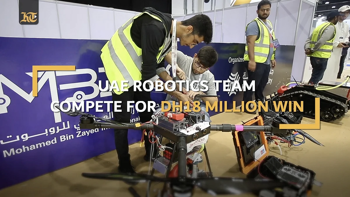 UAE robotics team competes for Dh18 million win | Khaleej Times