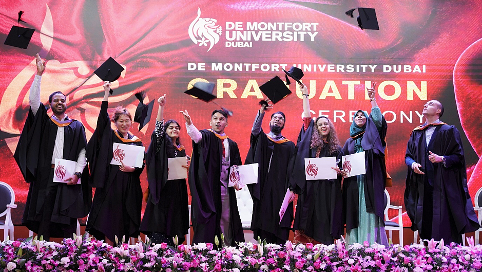 DMU Dubai celebrates first cohort of graduates in a graduation ceremony ...