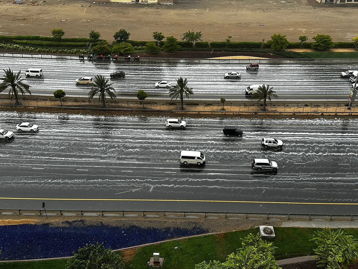 Watch: UAE summer rains, hail hit parts of Dubai and Sharjah; dust ...
