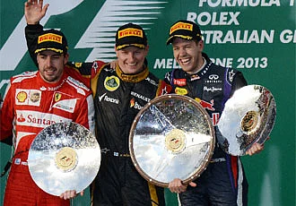 Raikkonen wins Australian GP