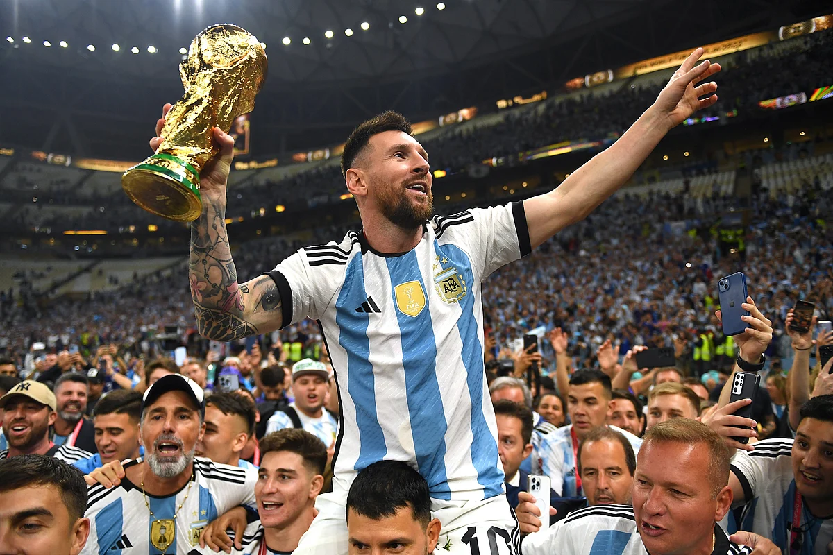 'Congratulations brother' - Neymar leads tributes for Messi after ...