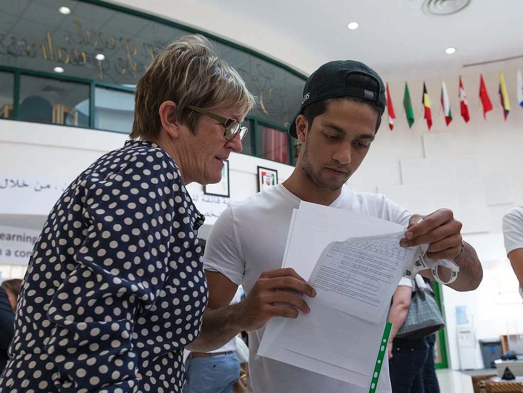 'Beyond ecstatic': UAE school students celebrate outstanding A-level ...