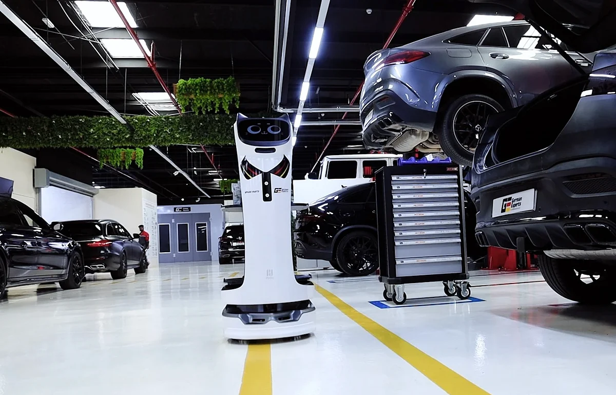 German Experts Car Maintenance leads the way in UAE with robot ...