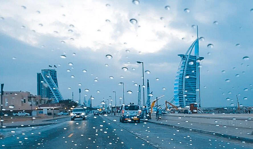 UAE weather: Rain, wind expected as surface depression approaches ...