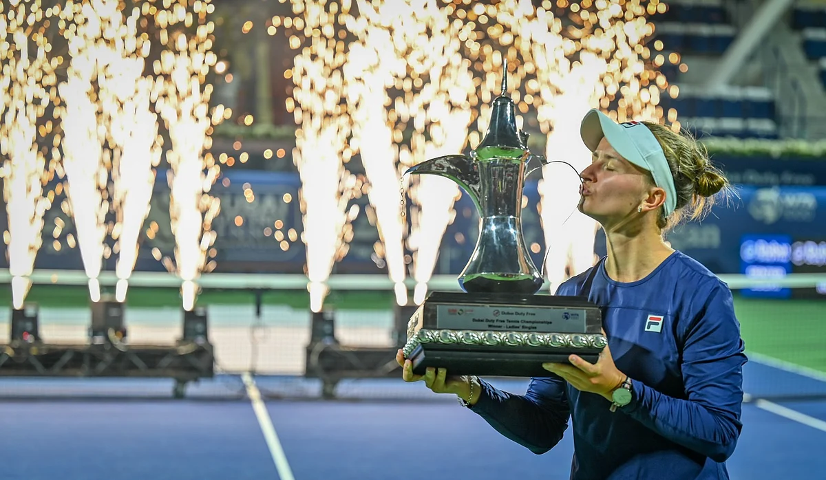 Dubai Duty Free Tennis: It has been a mind-boggling week for Barbora ...