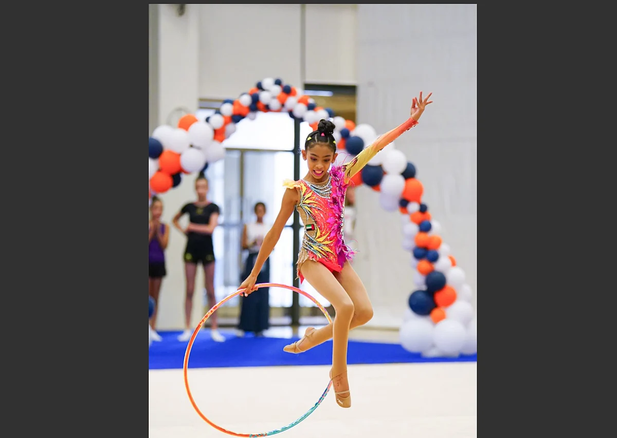 Exclusive: 11-year-old Emirati gymnast Lamia eyes international glory ...