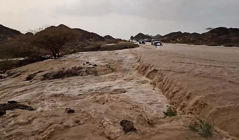 Watch: Heavy rain, hail batter UAE; residents warned of 'hazardous ...