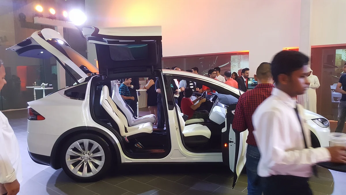 Tesla opens its first showroom in Dubai | Khaleej Times