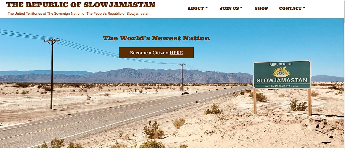 Welcome to Slowjamastan: Tour this 'new country' on world map and learn ...