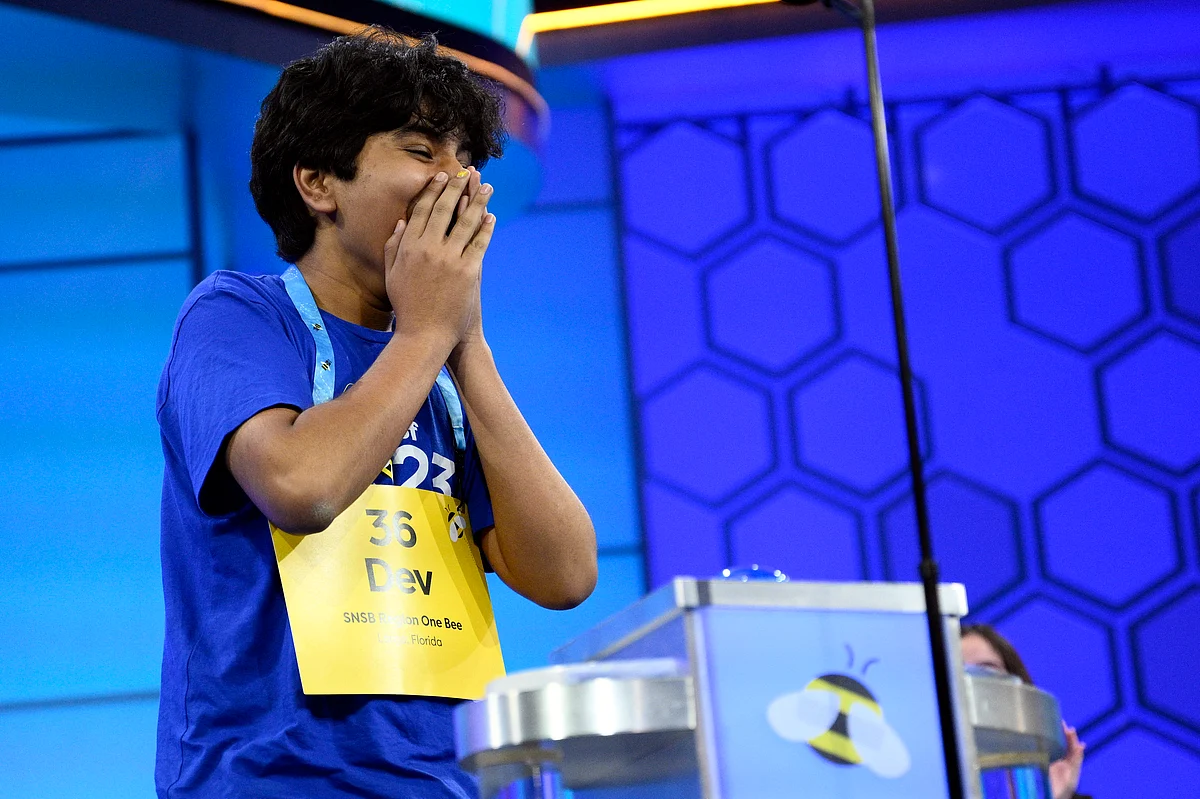 Indian-origin Dev Shah, 14, crowned US National Spelling Bee champion ...