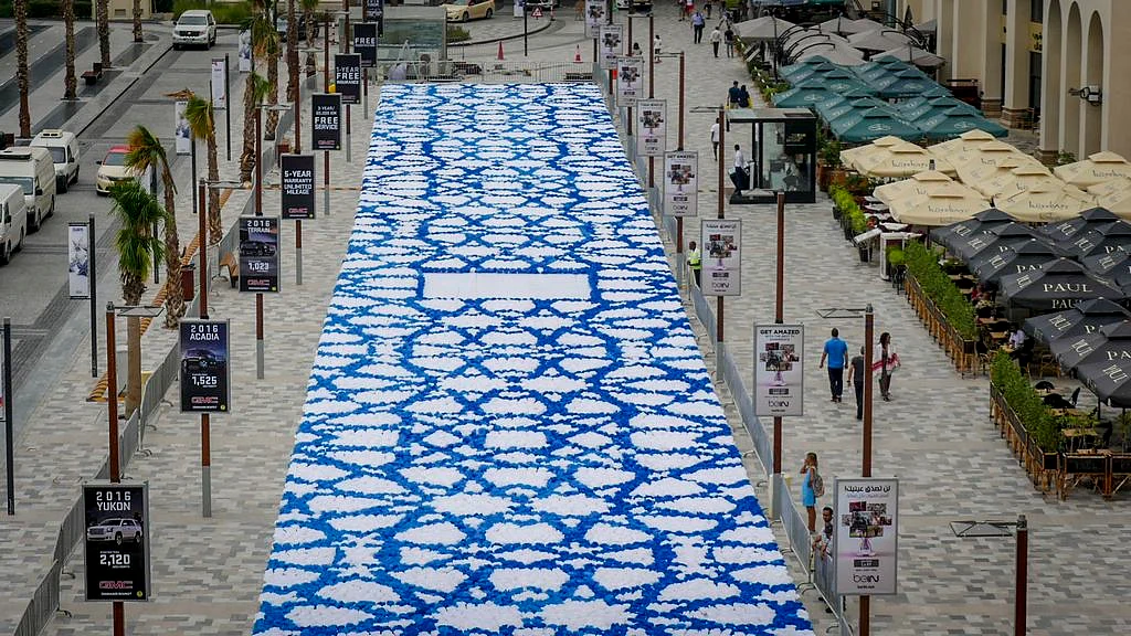 World's largest origami craft on display at JBR | Khaleej Times