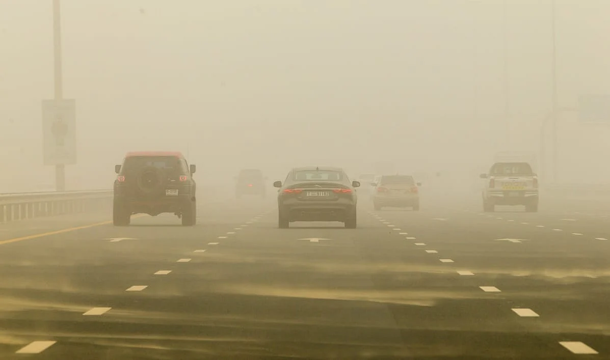 Video: Surprise dust storm, rain hit parts of UAE | Khaleej Times
