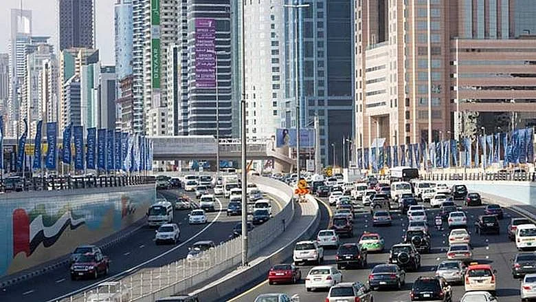 Multiple accidents lead to heavy traffic jams in Dubai | Khaleej Times