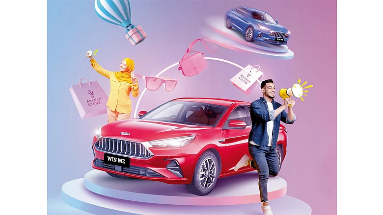 Shop and win stylish JAC J7 car at Arabian Center Mall