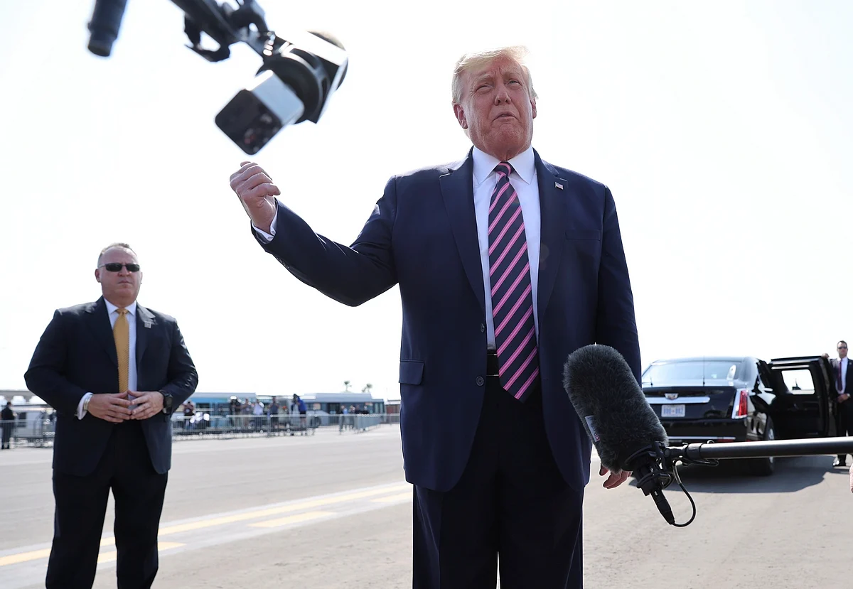 Video: Trump explains US wildfires by saying 'trees just explode ...