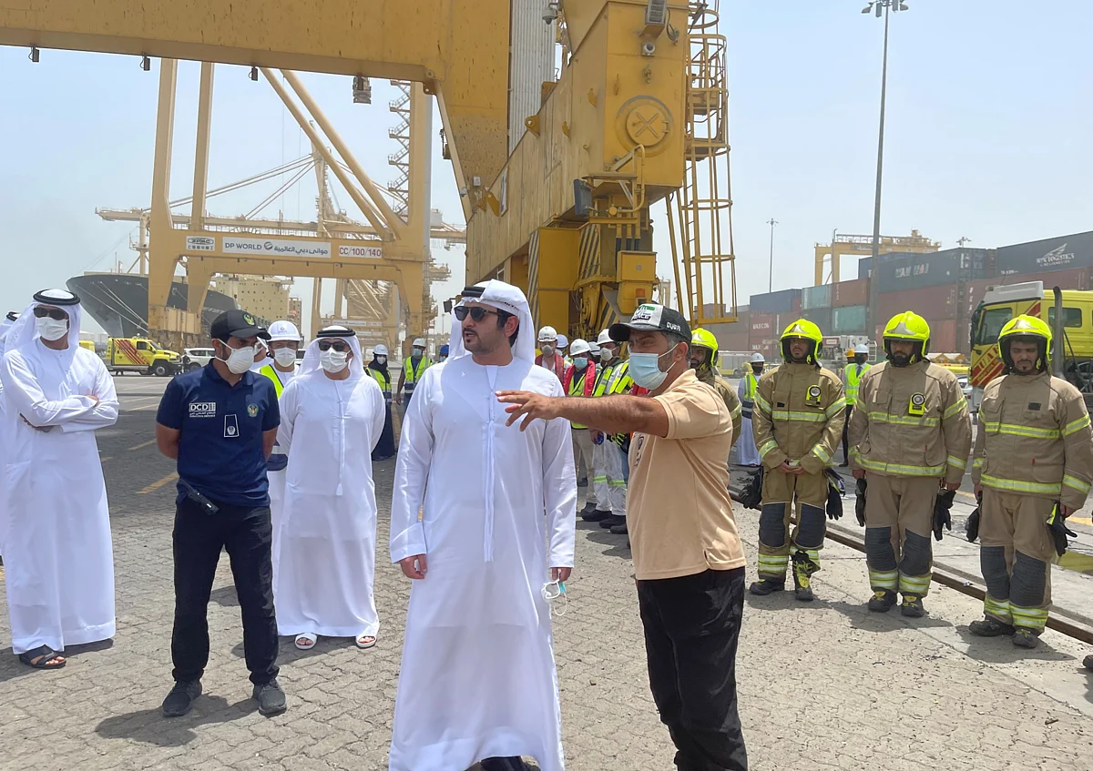 Dubai: Ship fire at Jebel Ali Port didn't affect operations in any way ...