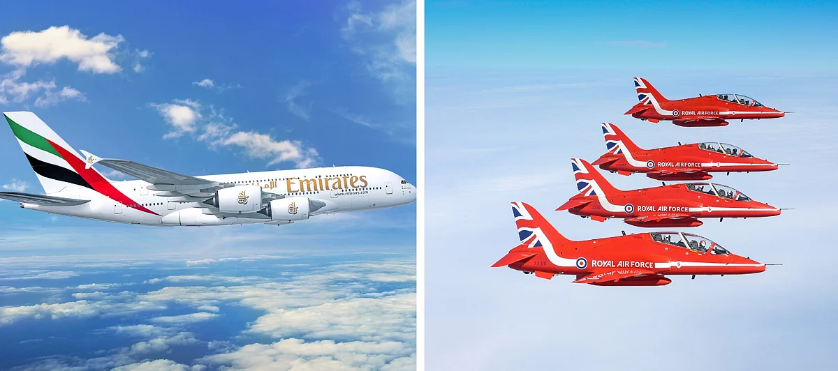 Emirates announces A380 flypast with Red Arrows over Dubai skyline ...