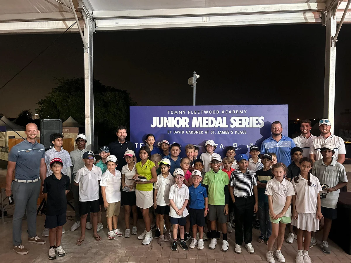 Golf’s next heroes light up JGE’s Fire Course in Tommy Fleetwood ...
