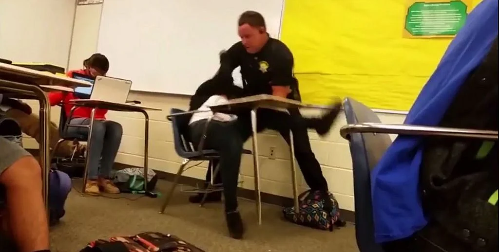 Video of US policeman caught beating student sparks outrage
