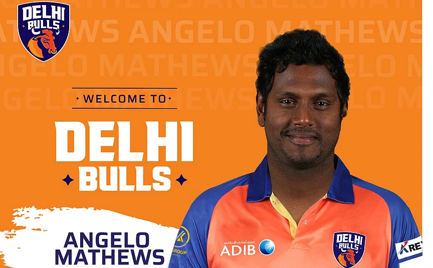 Sri Lanka star Angelo Mathews joins Delhi Bulls