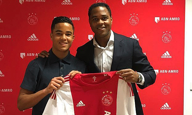 Like father like son: Justin hopes to do a Patrick Kluivert | Khaleej Times