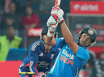 Yuvi lights up India win