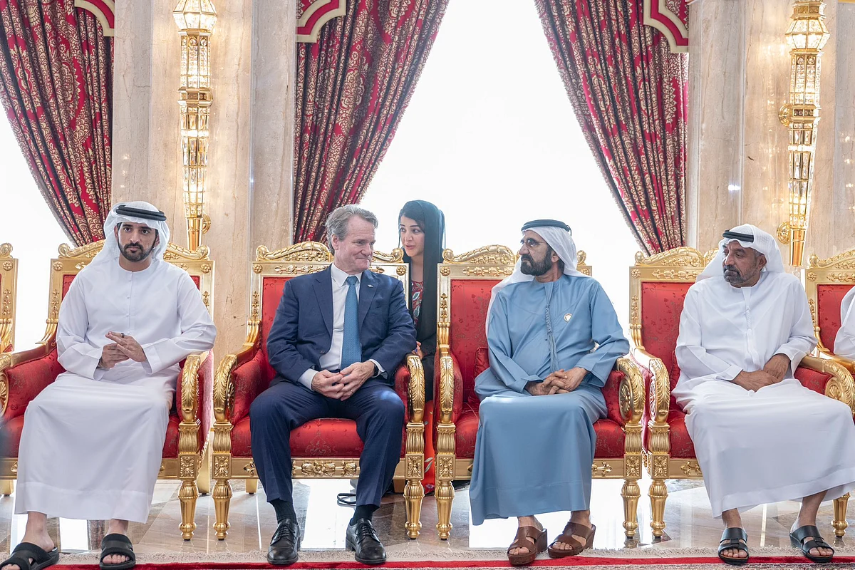 Mohammed bin Rashid meets Bank of America chairman | Khaleej Times