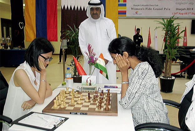 Harika and Ju share World GP chess lead