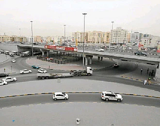 Traffic diversions at National Paints Roundabout | Khaleej Times