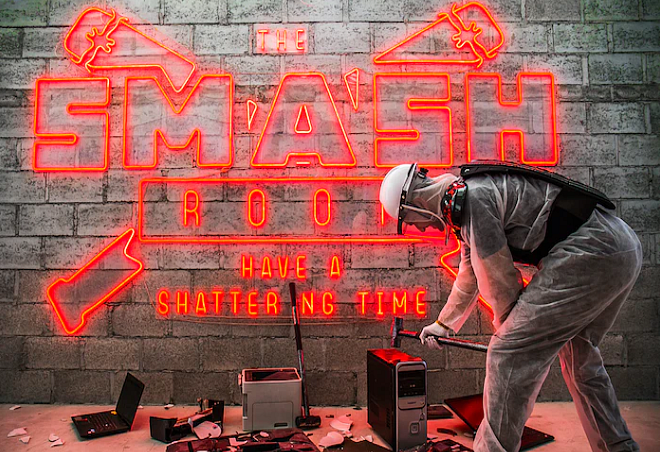 UAE: Angry? Smash out your frustrations as second rage room opens in ...