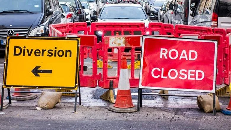 Dubai-Sharjah traffic: Accident on E311 causes gridlock; part of key road closed | Khaleej Times