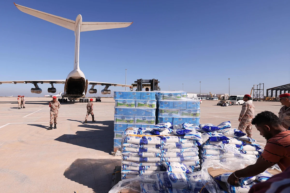 UAE provides 622 tonnes of humanitarian aid to Libya in 11 days ...