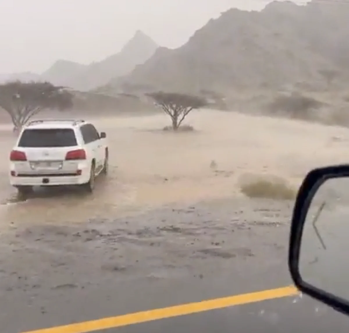 Watch: Heavy rain, hail lash parts of UAE; authorities warn residents ...