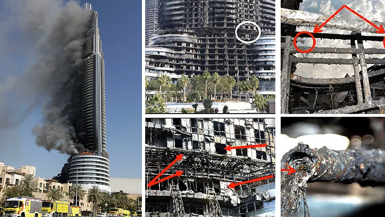 Address Hotel fire sparked by short-circuit | Khaleej Times