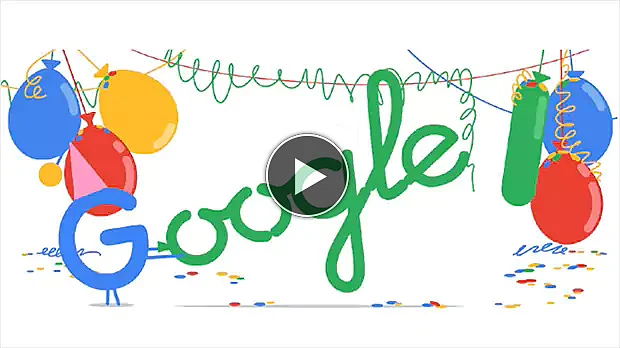 Amid date confusion, Google celebrates 18th birthday with Doodle ...