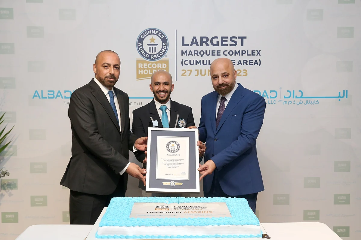 AlBaddad Saudi Holding breaks Guinness World Records title for the ...