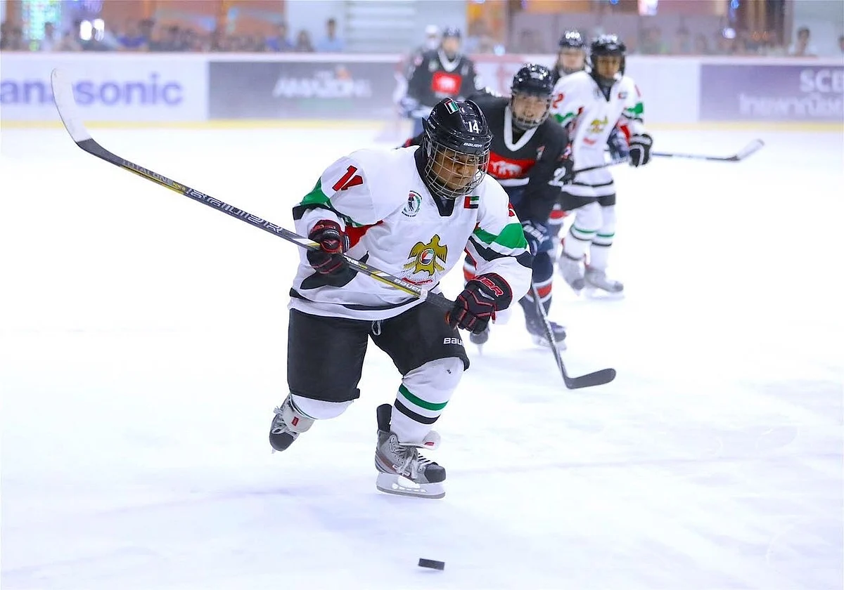 UAE: Meet the Emirati healthcare provider who plays ice hockey for ...