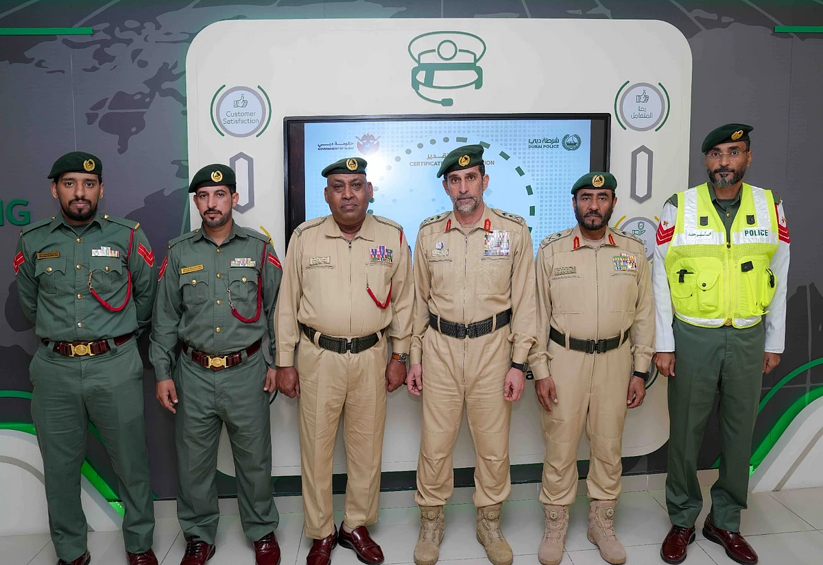 Dubai Police honour 4 patrol officers for 'swift response' to incidents ...