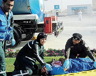 Firefighting drill at Adnoc | Khaleej Times