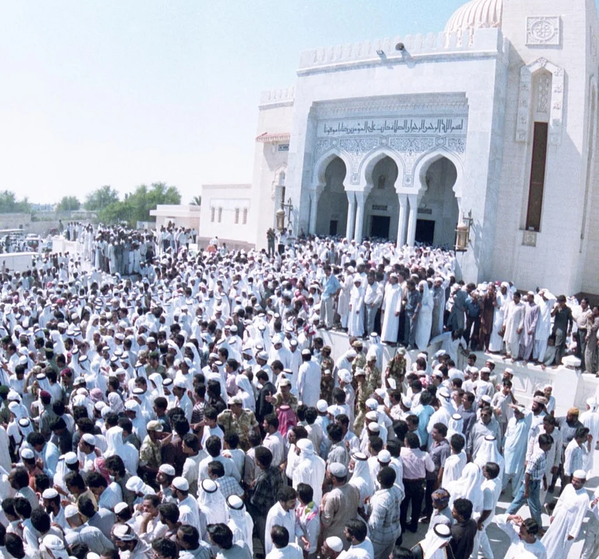 Photos: Sheikh Hamdan remembers grandfather Sheikh Rashid on death ...