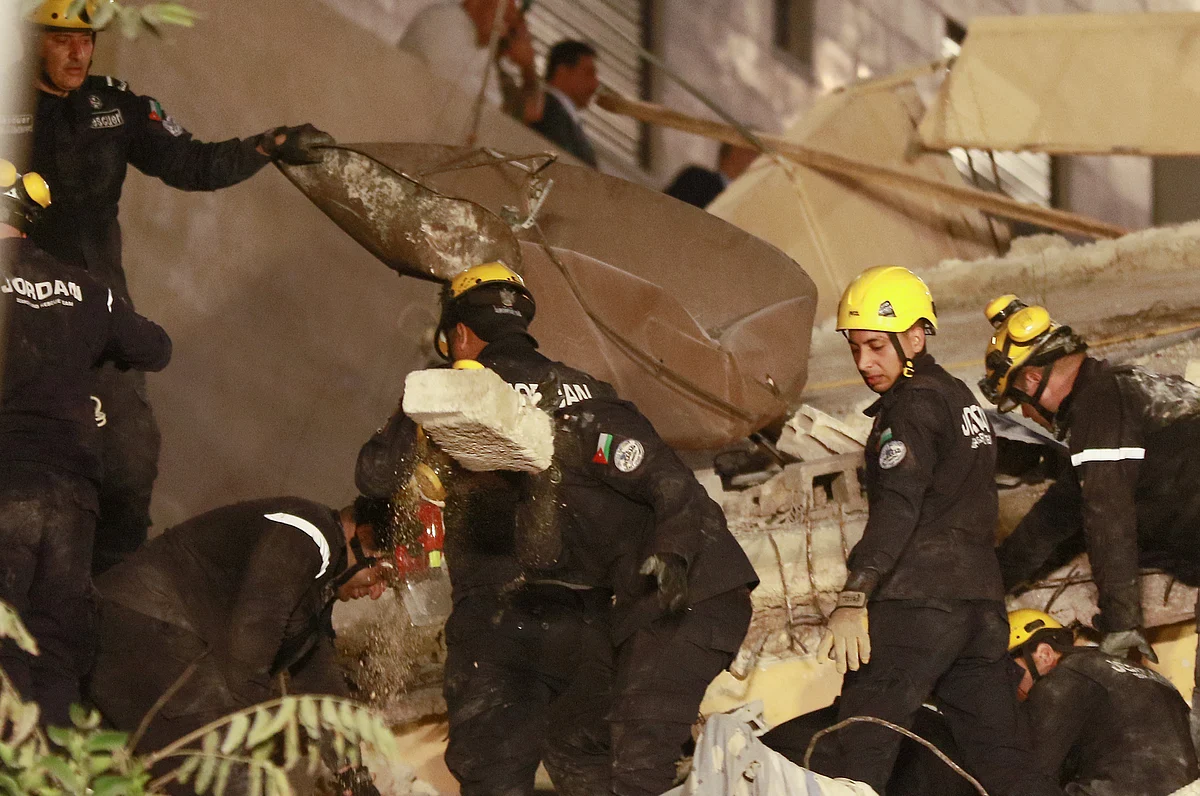 4-storey residential building collapses in Jordan killing 5 | Khaleej Times