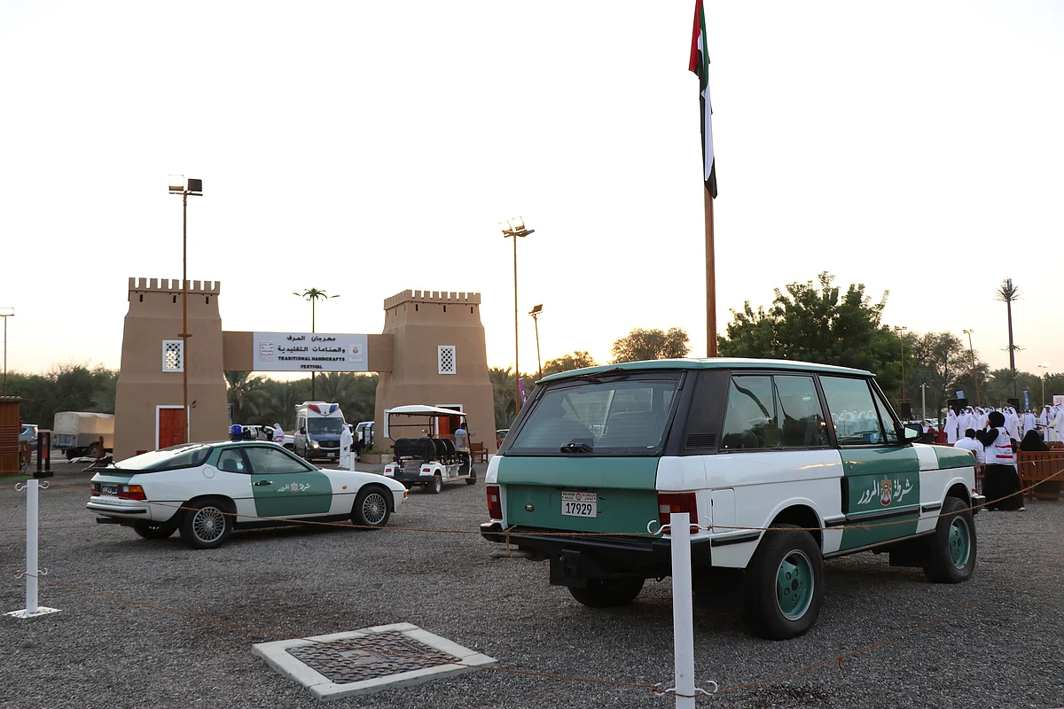 UAE: Check out vintage police cars at Al Ain festival | Khaleej Times