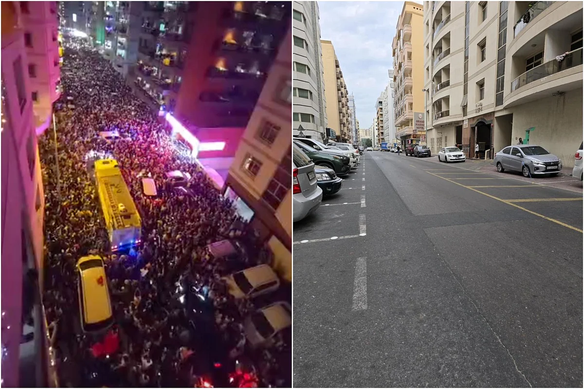 Video: Dubai's Rigga St partied into NYE and cleaners swept it up 'like ...