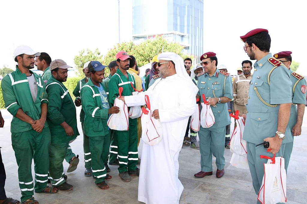 RAK Police 'cool down' blue-collar workers | Khaleej Times