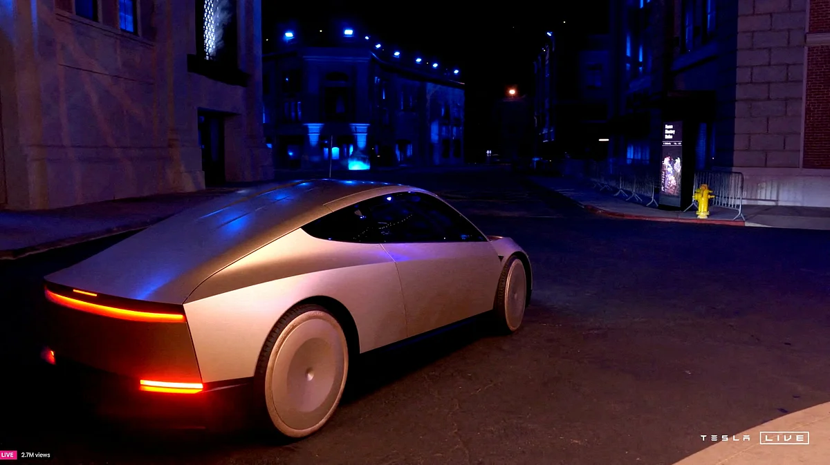 No steering wheel, no pedals; Tesla's robotaxis are finally here ...