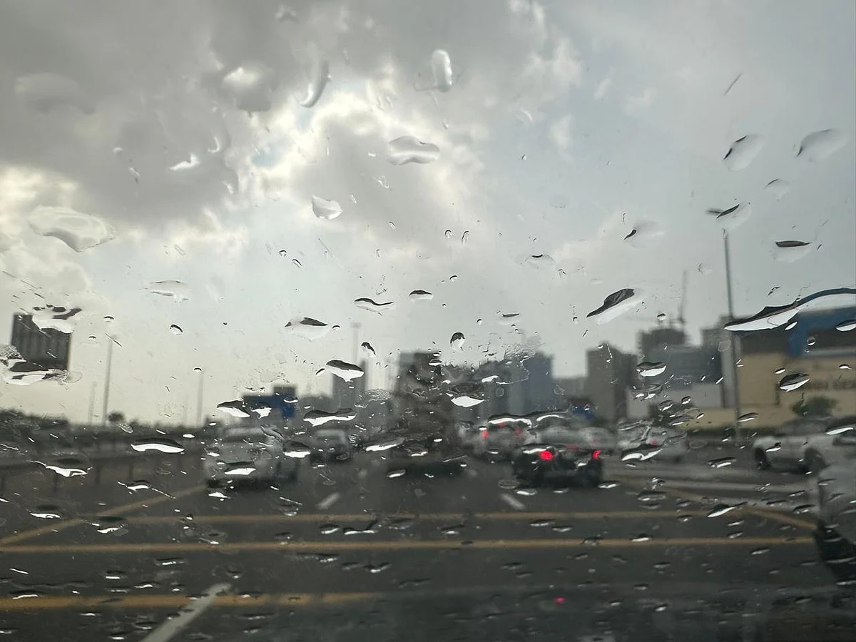 Watch: Moderate rains hit Dubai, hail in other emirates as orange alert ...