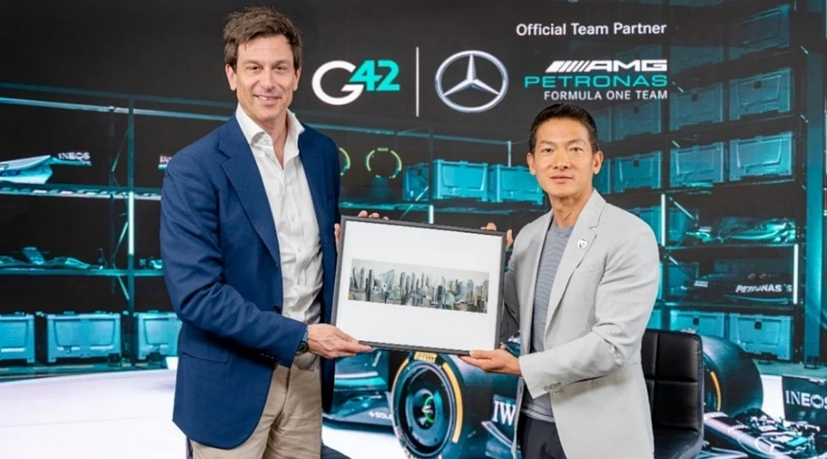 Abu Dhabi AI firm G42’s in key strategic partnership with Mercedes-AMG ...