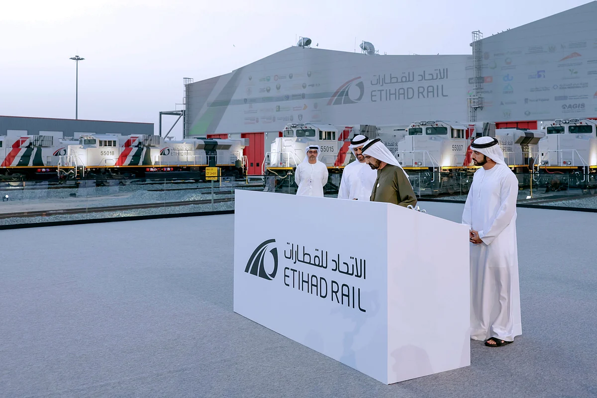Look: UAE rail network now complete, cargo train operations launched ...